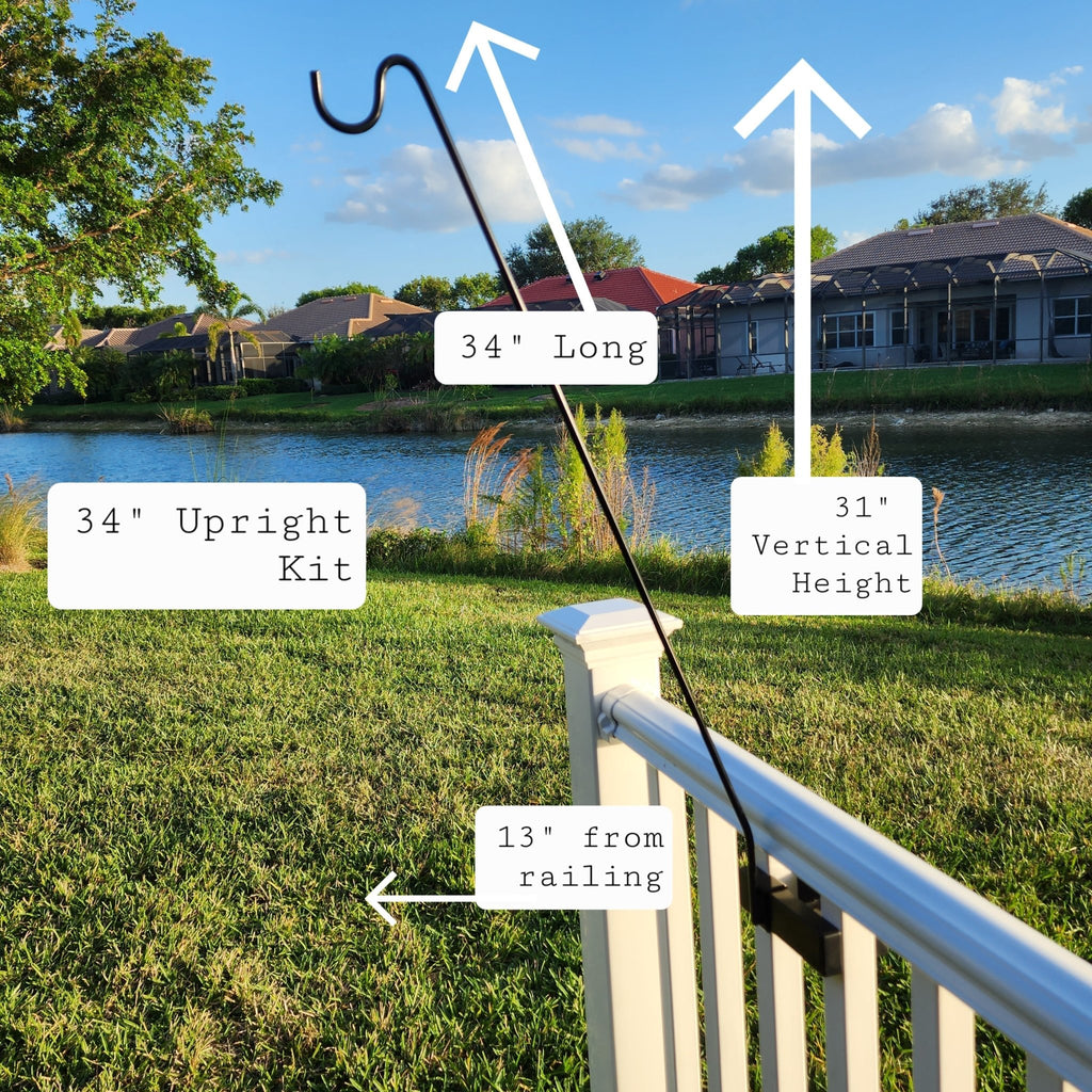 Bird Feeder Hangers & Deck Railing Kits – Easy to Install